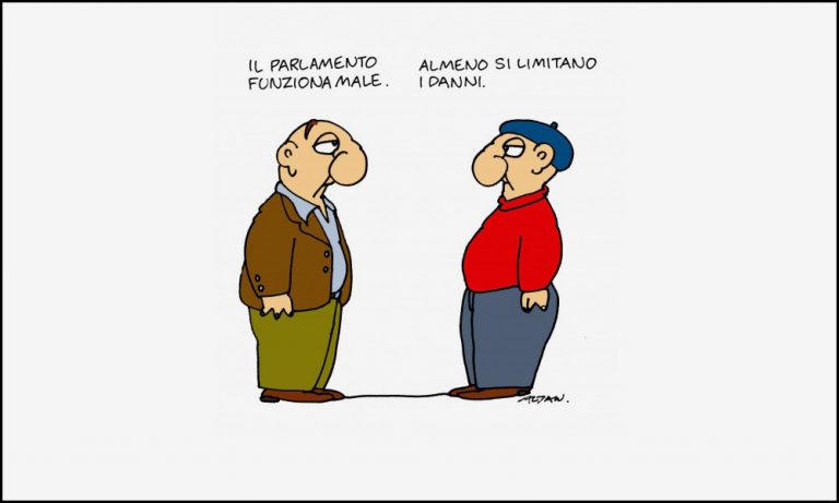 Le vignette satiriche di Altan sono da sempre la più schietta ...